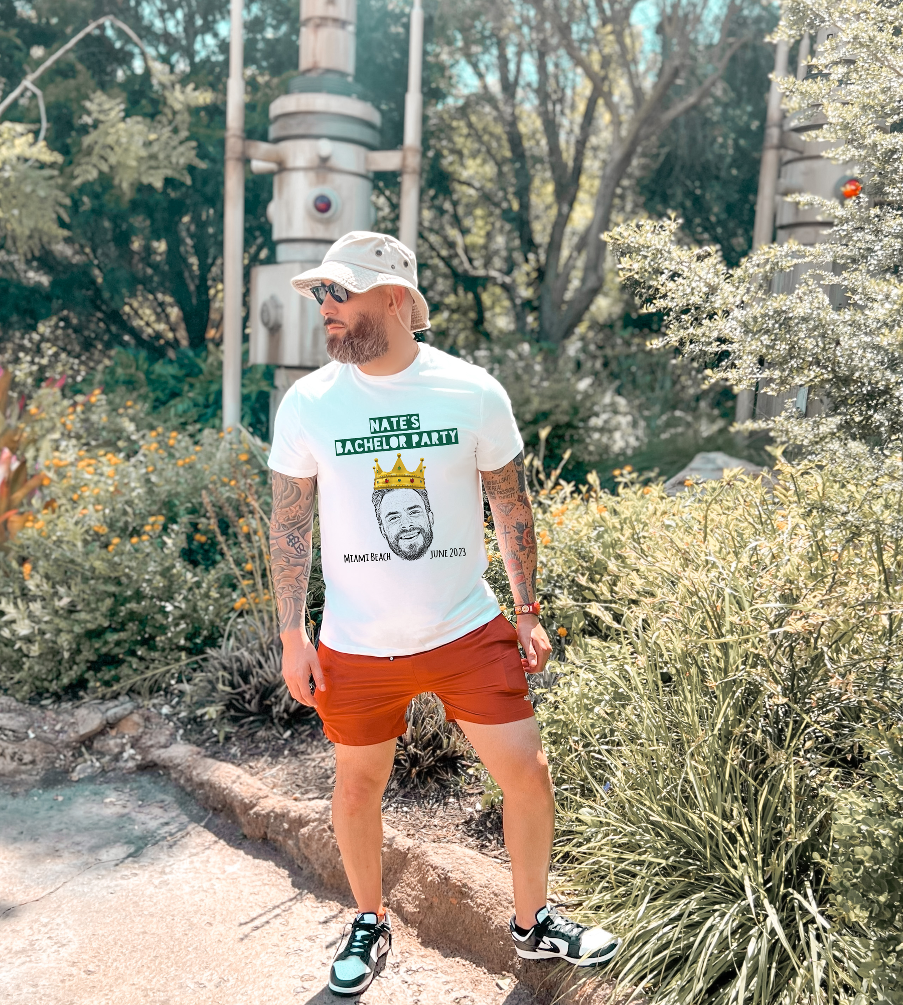 Custom Party Shirt for Bachelor Parties - ilulily designs